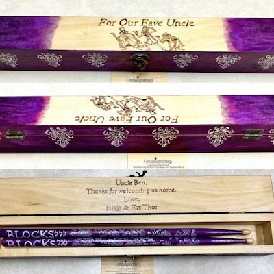 Drumstick Box Set Drumstick Box Drumstick Case Customized Drumsticks ...