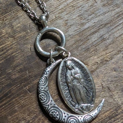 Modern EMPTY TOMB Necklace Gold Vermeil CHRISTIAN Pendant Born Again ...