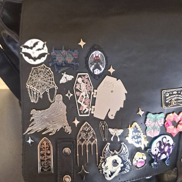 OUIJABEETLE Witchy Ouija Planchette Beetle Insect Clear Vinyl Sticker ...