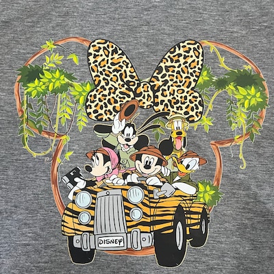 Disneys Animal Kingdom Safari Head Transfer Ready to Press Transfers ...