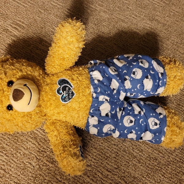 TEDDY BEAR TROUSERS (pants) Pdf Pattern Fits 15-18 Inch Teddy Bears ...