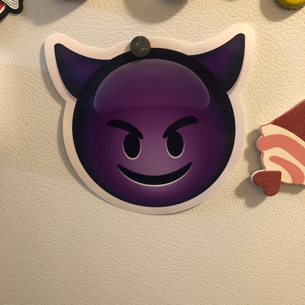 Smiling Devil Emoji, Emoji Faces, Cool Stickers, Whatsapp Emojis ...