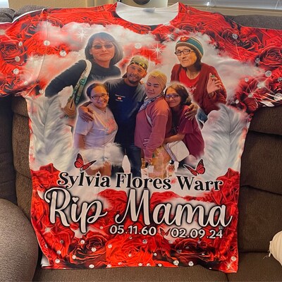 Custom/personalized Girls, Kids 3D Memorial/rip in Loving Memory ...