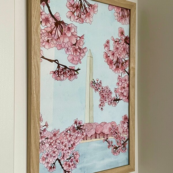 Snowdrop Watercolor Poster | Wildflower Spring Wall Art | Perfect ...
