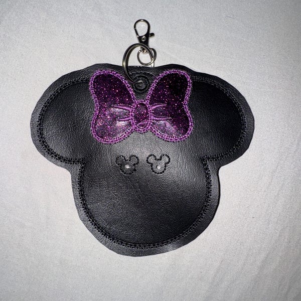 Mouse Keychain Button Holder, Button Backer, Mouse Button Frame, Mouse ...