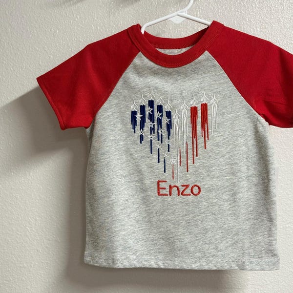 American Flag Fighter Jet Heart Embroidery Design (digital Download) - Etsy