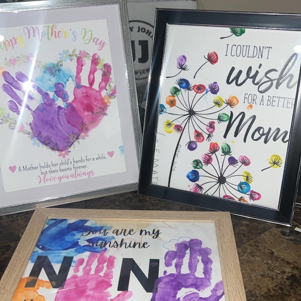 Pumpkin Handprint Art, Printable | Fall or Thanksgiving Handprint Craft ...