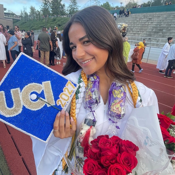 Graduation Lei, Ribbon Lei, Gift, Unique, Personalize, Made-to-order - Etsy