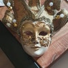 Hand Painted Venetian Casanova Mask Carnival Mask With Pirate Hat ...