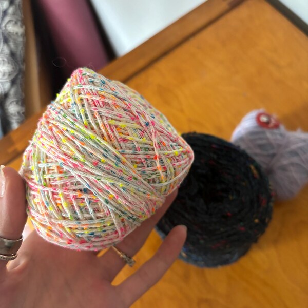 Ianthe-novelty Yarn 50gr/fiber Samples Scrapbooking, Weaving, Mixed ...