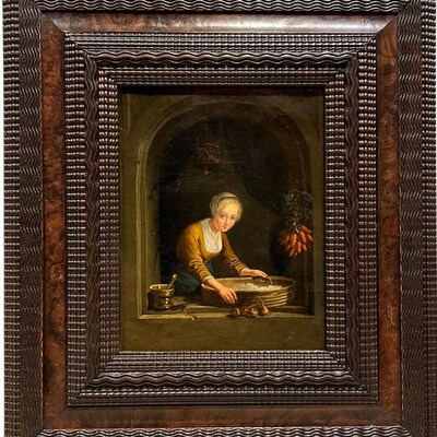 17th Century Dutch Style Ripple Molded Frame. - Etsy