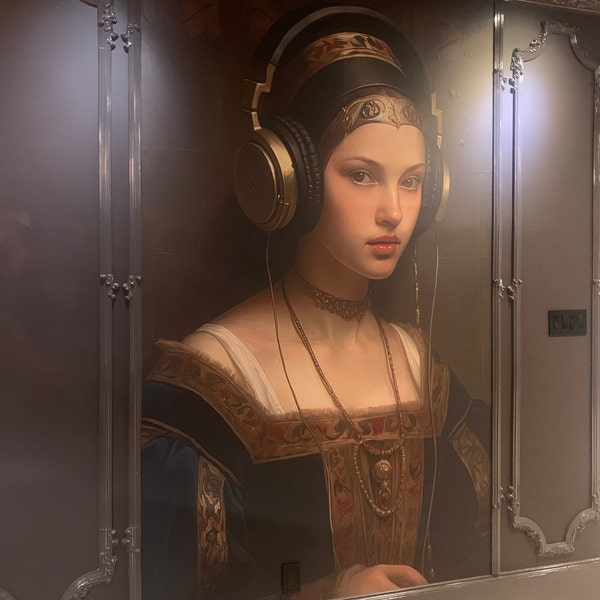 The Princess's Portrait | Renaissance Woman Art, Baroque Wall Art ...