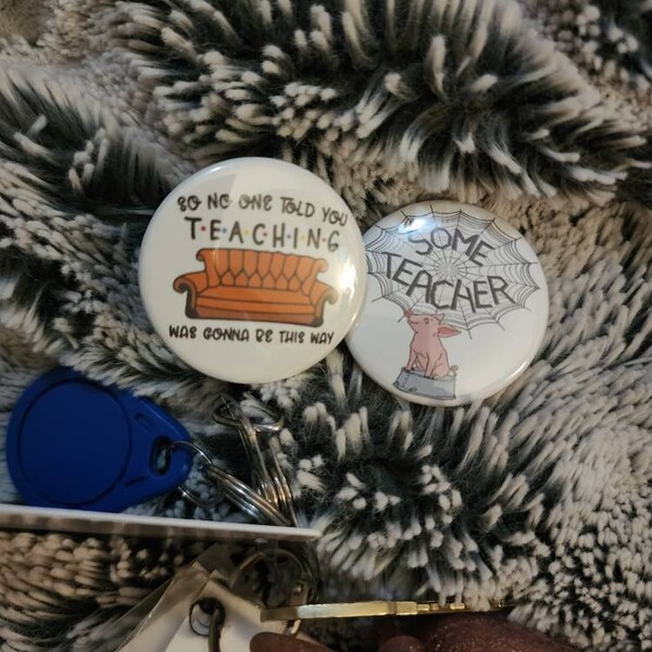 Retro Smiley ID Holder/boho ID Holder/retro ID Holder - Etsy