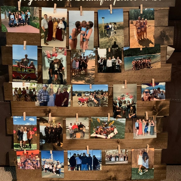 Photo Board, Picture Display, Picture Board, Wedding Photo Display ...