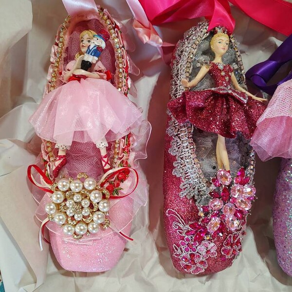 The Nutcracker Pointe Shoe Collection - Etsy