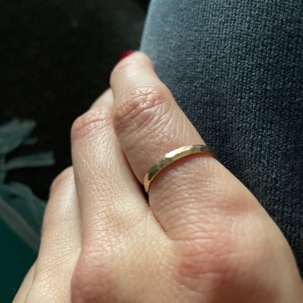 Thick 14k Gold Filled Stackable Ring(s), Gold Rings, Stacking Rings ...