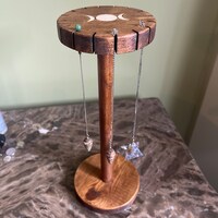 Handmade Stand for 2 Pendulums With Incense Burner for Charging and ...