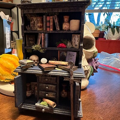 Custom Themed Miniature Cabinets - Etsy