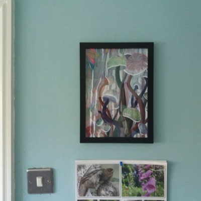 Art Print: beck House Farm A3 Snow Scene Print, Wall Art, Snow Painting ...