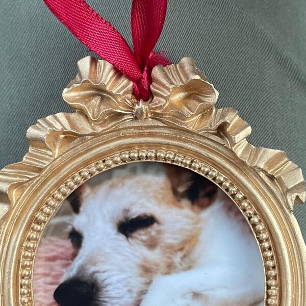 Miniature Round Plaster Frame in 6 Metallic Colours - Etsy