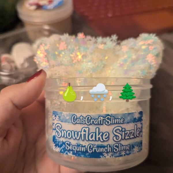 Frog Spawn Slime smitten Kitten Unscented Stretchy Frogspawn Crunchy ...