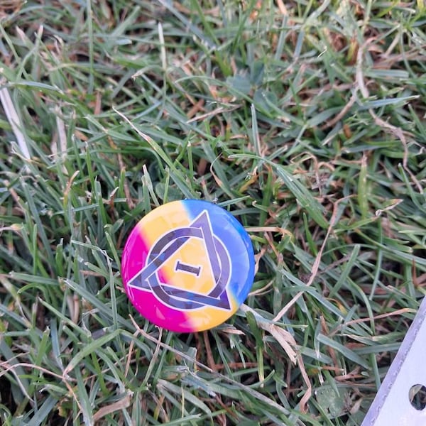 Therian Pride Sparkly Pin Badge, Holographic Badge, Otherkin Accessory ...