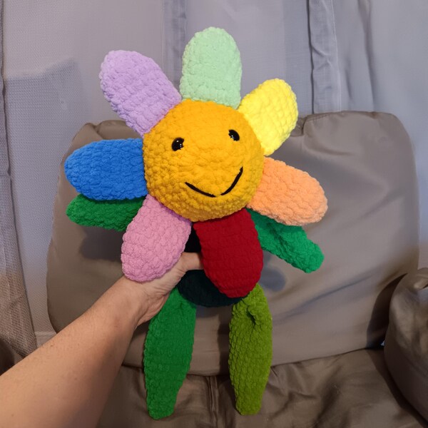 BLOOMING BUDDY: Low-sew Amigurumi Pattern (crochet Flower-pdf Download ...