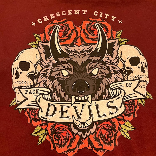 Pack of Devils Crewneck Sweatshirt | OFFICIALLY LICENSED | Sarah Maas ...