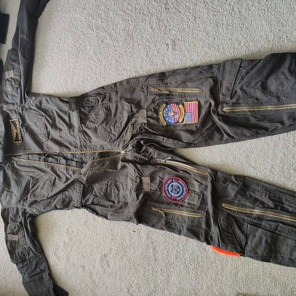 Original Dutch Military Air Forces Coverall Flyer Pilot Aircraft Crew ...