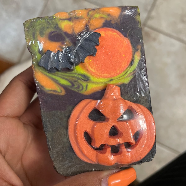 Halloween Soap Spooky Soap Pumpkin Soap Fun Soap Halloween Gifts for ...