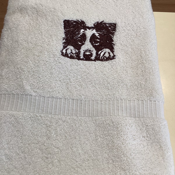 NEU Stickdatei Border Collie Vera Hund realistisch kommerzielle Nutzung LunaChild - Etsy.de