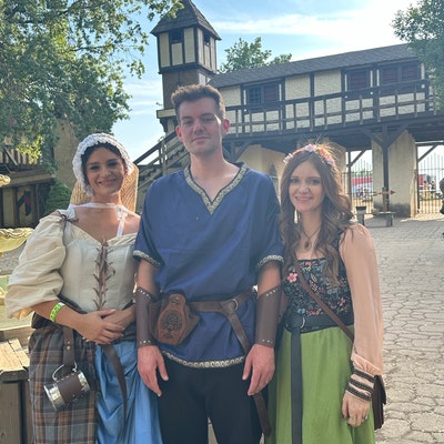 Colonial 18th Century Outlander Williamsburg Cotton Ballgown Polonaise ...