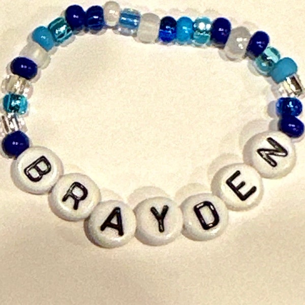 Newborn Baby ID Personalized Children's Bracelet Infant Baby or Toddler ...
