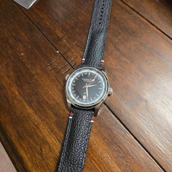 Dark Brown Rustic Rally Strap for Moonswatch Saturnus - Etsy