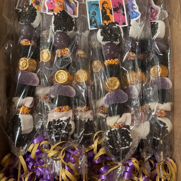 Halloween Candy Kabobs-pink Ghosts - Etsy