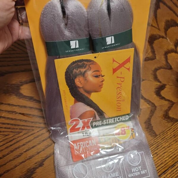 Color 350 - X-pression Xpression Expression 58" Braiding Hair 3X Pre ...