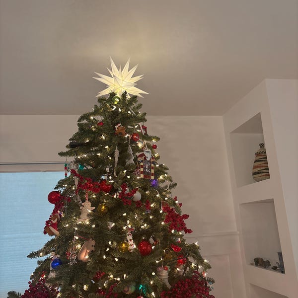 Lighted Moravian Star - Porch Light 21" - Etsy