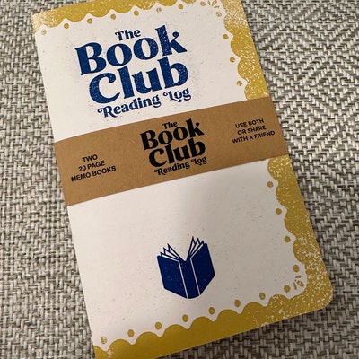Book Club Journal, Book Club Log, Reading Journal, Reading, Book Store ...
