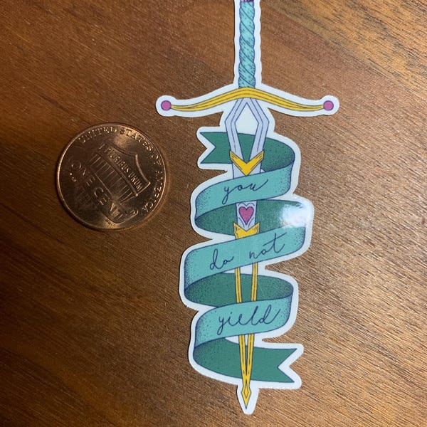 Throne of Glass Sticker | TOG Sticker | Sarah J Maas Sticker | Aelin ...