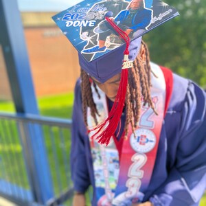 Danger Educated Black Woman Graduation Cap Topper Black Queen - Etsy