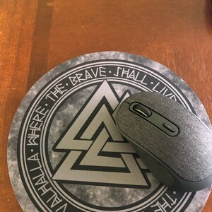 Runic Raven Spiral Notebook, Helm of Awe, Helm of Terror, Norse Symbol ...