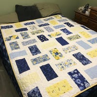 Digital PDF Pattern: Simply Done Quilt Pattern 5 Sizes-layer Cake Fat ...