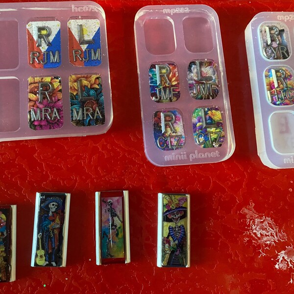 1.5 Long 1 Wide 3mm Deep Flat Round Corner Rectangle Shiny Silicone ...