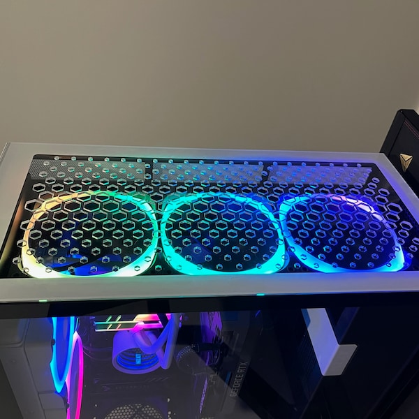 NZXT H7 Custom Vented Front Panel (2022) - Etsy