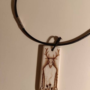 World Tree Guardian, Cattle Bone Pyrography, Ancient Forest Tree Spirit ...