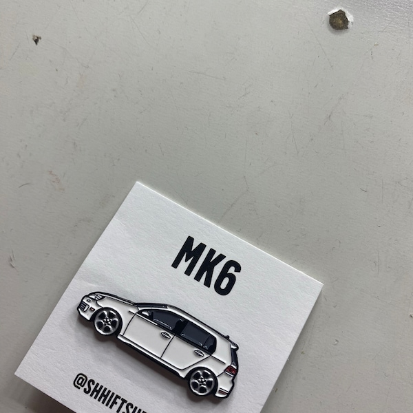 MK5 Golf GTI Enamel Pin - Etsy