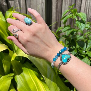 Calming Gemstone Bracelet, Healing Crystal Anxiety Relief Gemstone ...