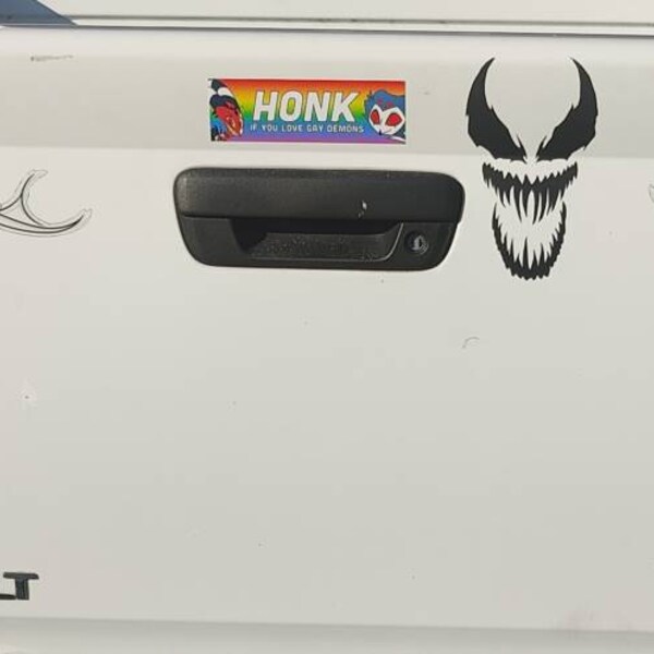 Deadpool Peeking Decal / Sticker / Label - Etsy