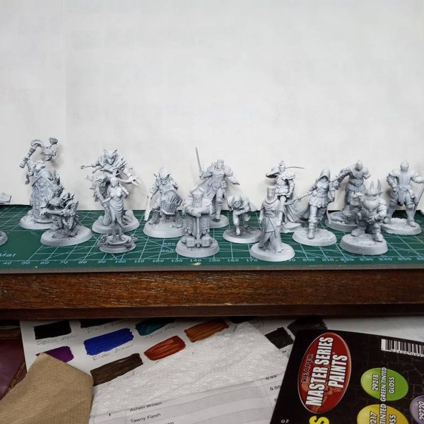 Hill Giant Captain Miniature Boss Monster Dungeons and Dragons Mini RPG ...