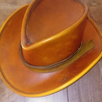 Leather Hat Pattern DIY Pattern Hat DIY Pdf Download Hat Leather ...